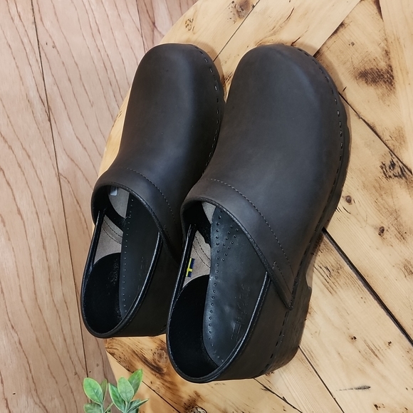 Bjork | Shoes | Bjork Swedish Comfort Mens Professional Leather Clogs ...